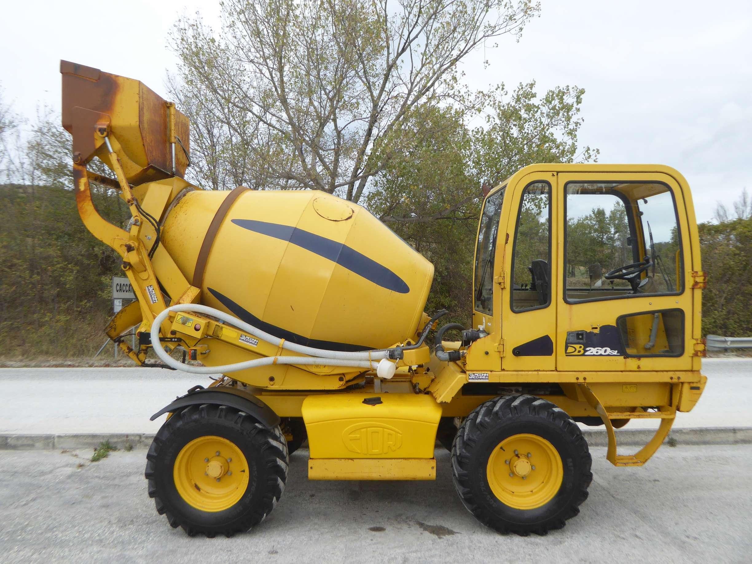 Fiori DB 260 SL | Concrete mixer | Piccinini Macchine