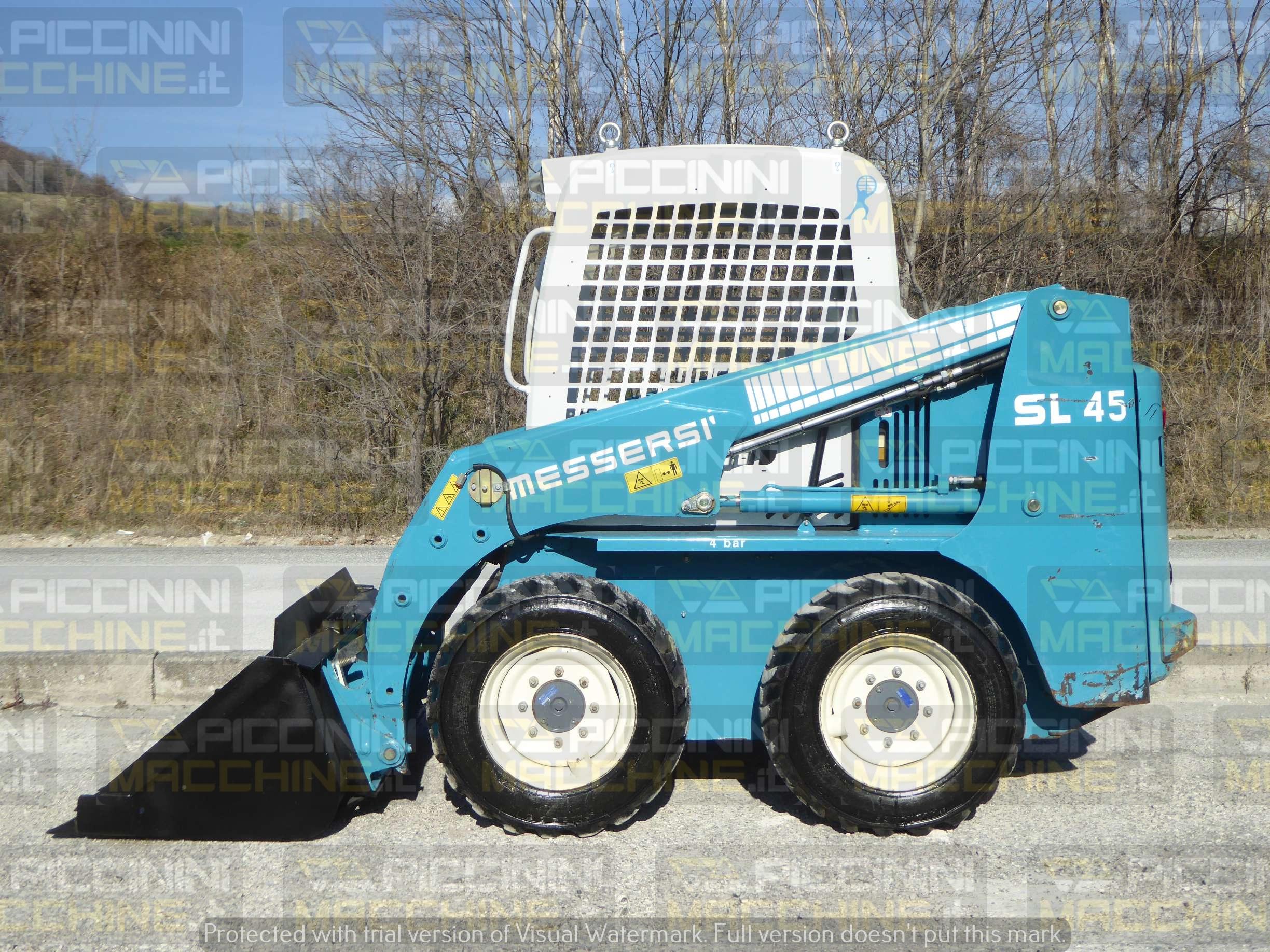 Messersì SL 45 | Mini cargadora | Piccinini Macchine