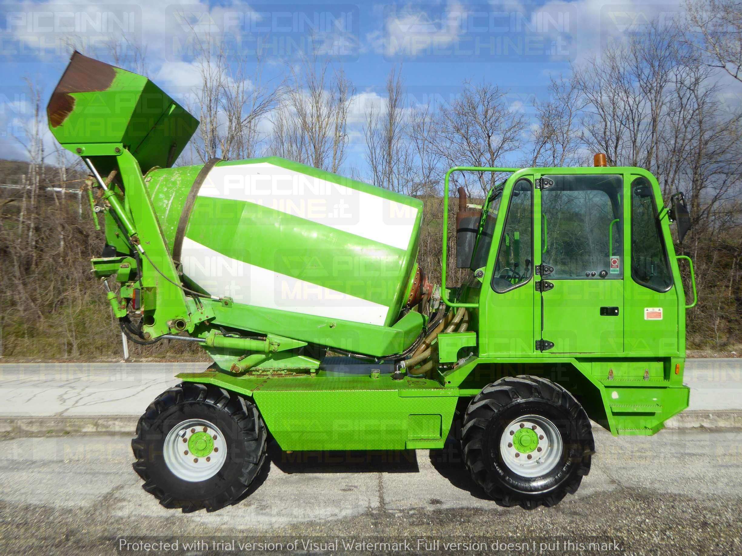 Merlo DBM3500EV | Concrete mixer | Piccinini Macchine