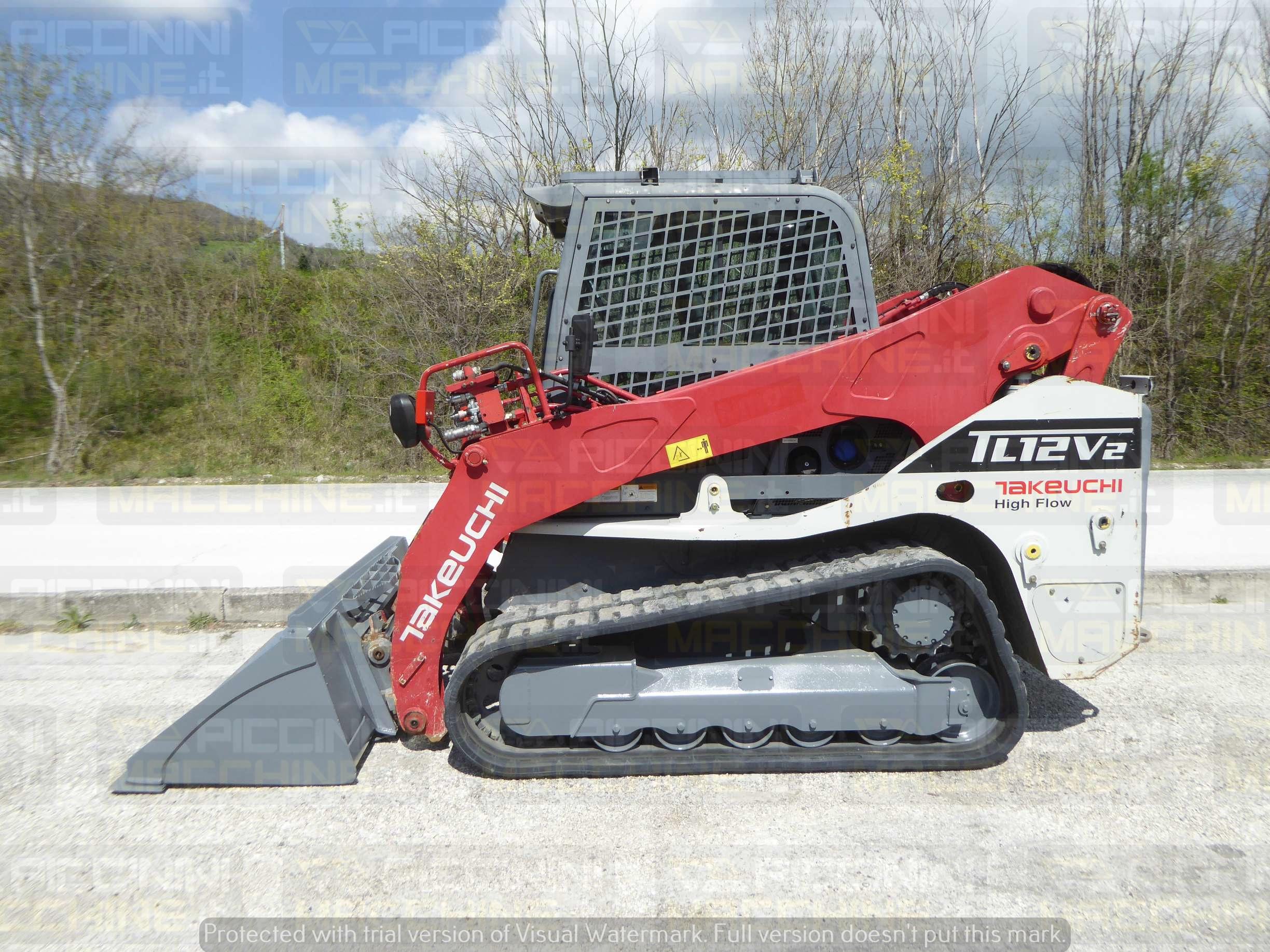 Takeuchi TL12V2 | Chargeuse sur chenilles | Piccinini Macchine