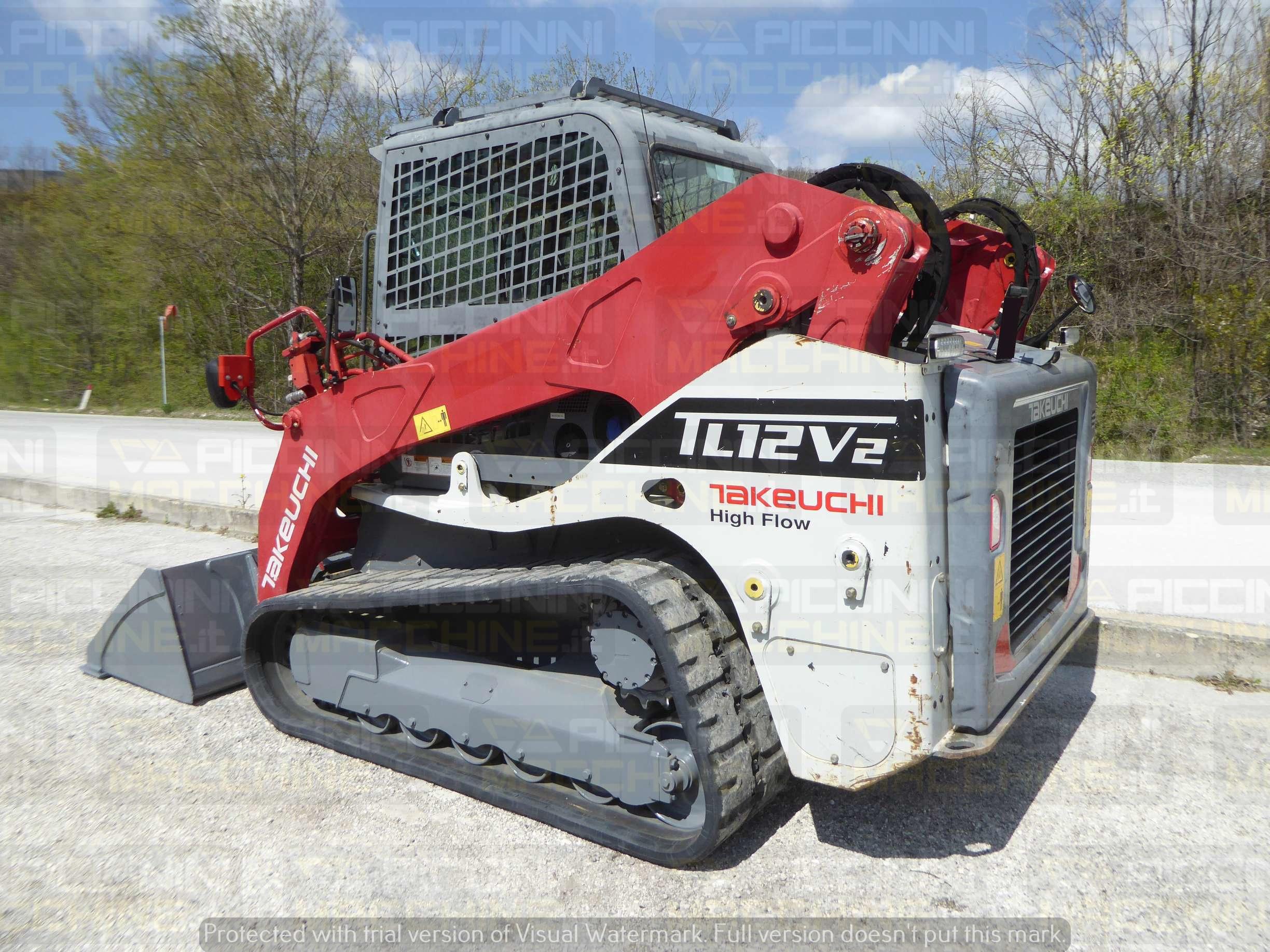 Takeuchi TL12V2 | Chargeuse sur chenilles | Piccinini Macchine